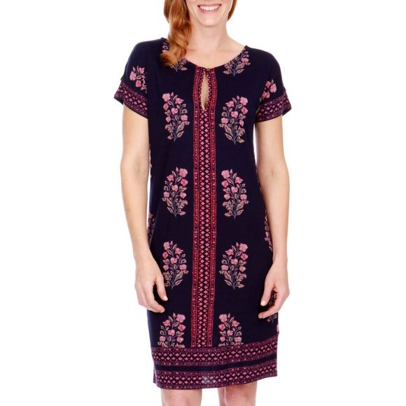 Lucky Brand | Dresses | Euc Plus Size Lucky Brand Woodblock Floral ...